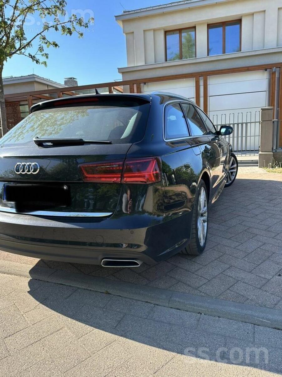 Black Audi A6 2017 in Jelgava, with an engine capacity of 2.00 L and mileage of 295 thousand km for 15000 €, photo 9 on AUTOMOTO.COM.LV