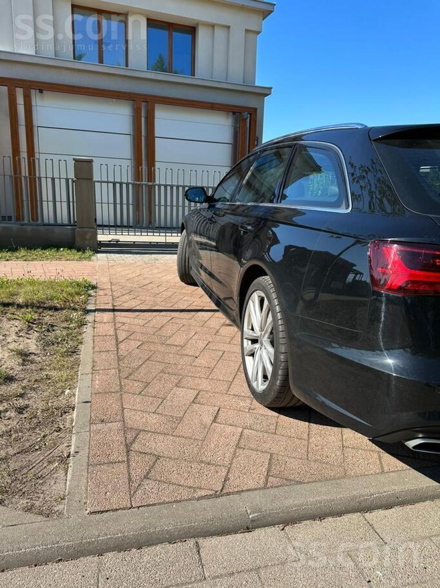 Black Audi A6 2017 in Jelgava, with an engine capacity of 2.00 L and mileage of 295 thousand km for 15000 €, photo 10 on AUTOMOTO.COM.LV