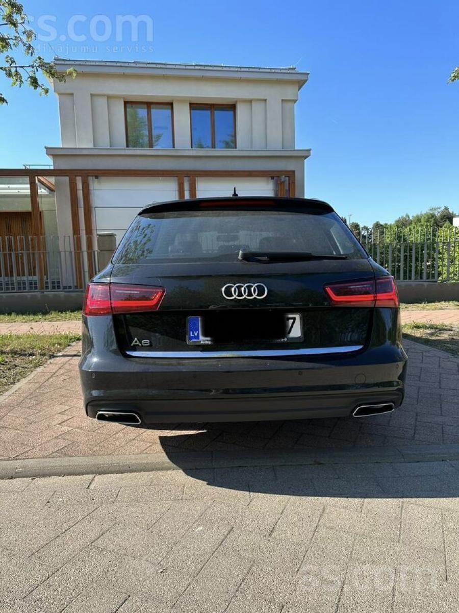 Black Audi A6 2017 in Jelgava, with an engine capacity of 2.00 L and mileage of 295 thousand km for 15000 €, photo 11 on AUTOMOTO.COM.LV