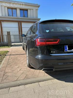 Black Audi A6 2017 in Jelgava, with an engine capacity of 2.00 L and mileage of 295 thousand km for 15000 €, photo 12 on AUTOMOTO.COM.LV