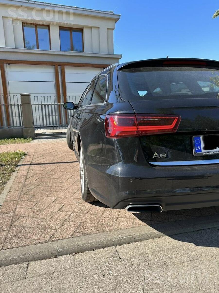 Black Audi A6 2017 in Jelgava, with an engine capacity of 2.00 L and mileage of 295 thousand km for 15000 €, photo 12 on AUTOMOTO.COM.LV