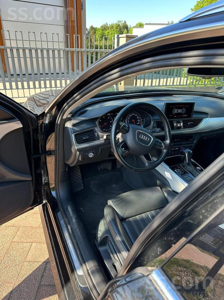 Black Audi A6 2017 in Jelgava, with an engine capacity of 2.00 L and mileage of 295 thousand km for 15000 €, photo 15 on AUTOMOTO.COM.LV