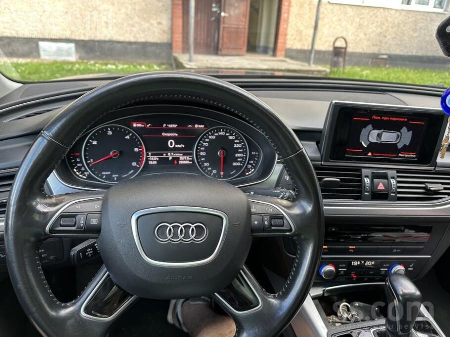 Black Audi A6 2017 in Jelgava, with an engine capacity of 2.00 L and mileage of 295 thousand km for 15000 €, photo 24 on AUTOMOTO.COM.LV