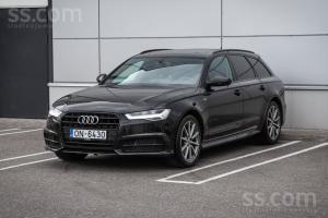 Black Audi A6 2017 in Riga, with an engine capacity of 2.00 L and mileage of 232 thousand km for 14990 €, photo  on AUTOMOTO.COM.LV
