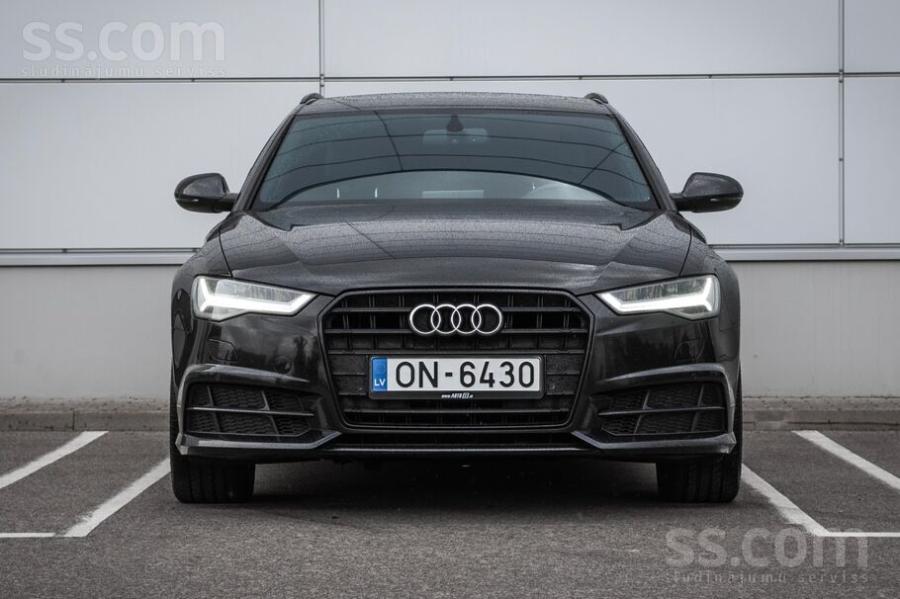 Black Audi A6 2017 in Riga, with an engine capacity of 2.00 L and mileage of 232 thousand km for 14990 €, photo 3 on AUTOMOTO.COM.LV
