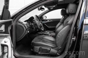 Black Audi A6 2017 in Riga, with an engine capacity of 2.00 L and mileage of 232 thousand km for 14990 €, photo 12 on AUTOMOTO.COM.LV
