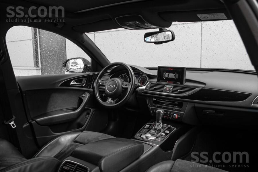 Black Audi A6 2017 in Riga, with an engine capacity of 2.00 L and mileage of 232 thousand km for 14990 €, photo 18 on AUTOMOTO.COM.LV