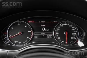Black Audi A6 2017 in Riga, with an engine capacity of 2.00 L and mileage of 232 thousand km for 14990 €, photo 22 on AUTOMOTO.COM.LV