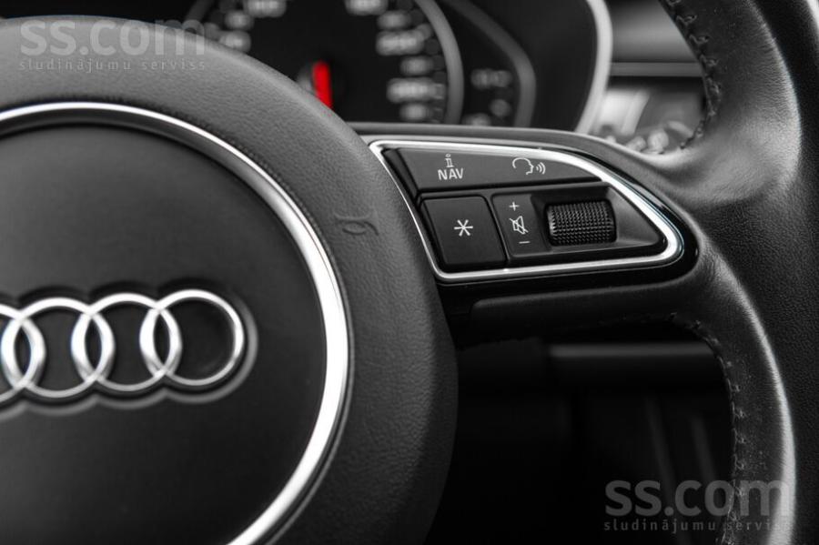 Black Audi A6 2017 in Riga, with an engine capacity of 2.00 L and mileage of 232 thousand km for 14990 €, photo 23 on AUTOMOTO.COM.LV