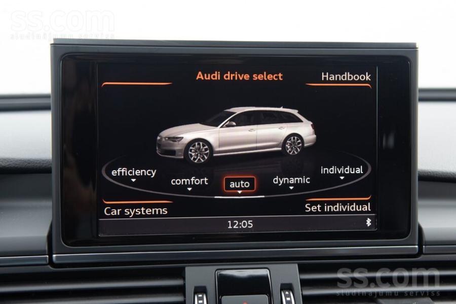 Black Audi A6 2017 in Riga, with an engine capacity of 2.00 L and mileage of 232 thousand km for 14990 €, photo 27 on AUTOMOTO.COM.LV