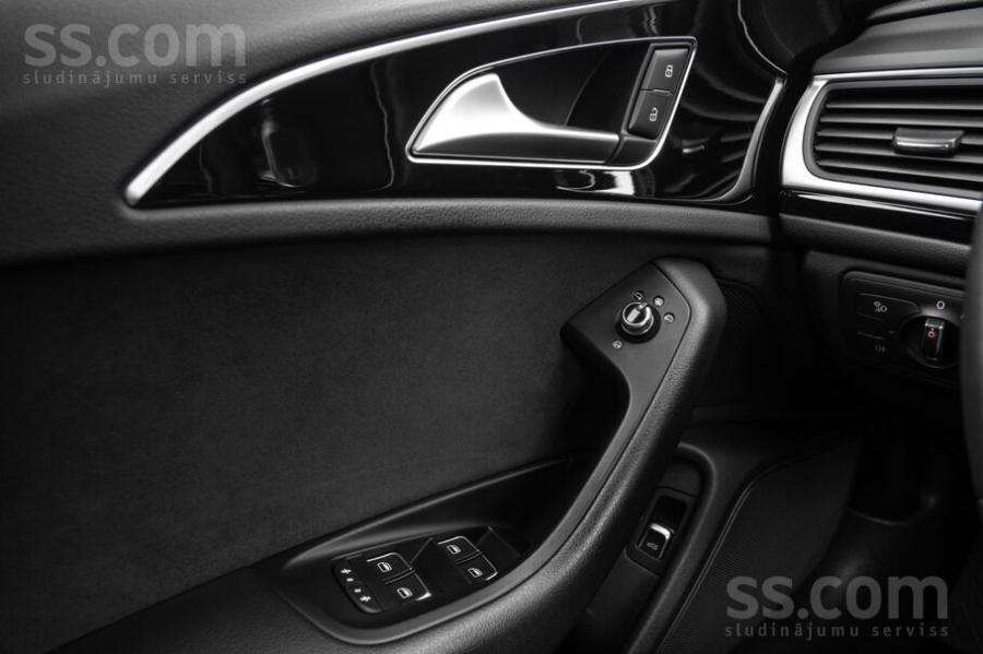 Black Audi A6 2017 in Riga, with an engine capacity of 2.00 L and mileage of 232 thousand km for 14990 €, photo 30 on AUTOMOTO.COM.LV