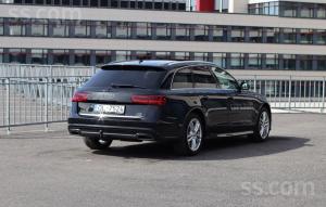 Black Audi A6 2017 in Riga, with an engine capacity of 3.00 L and mileage of 181 thousand km for 17480 €, photo 7 on AUTOMOTO.COM.LV