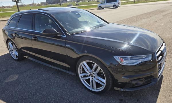 Black Audi A6 2017 in Kaunas, with an engine capacity of 3.00 L and mileage of 191 thousand km for 13200 €, photo 1 on AUTOMOTO.COM.LV