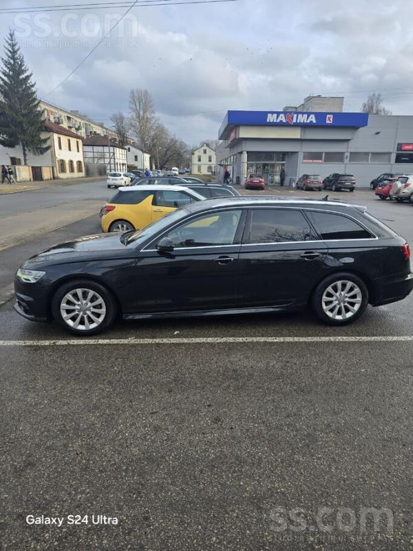 Black Audi A6 2017 in Riga, with an engine capacity of 3.00 L and mileage of 181 thousand km for 18900 €, photo 3 on AUTOMOTO.COM.LV