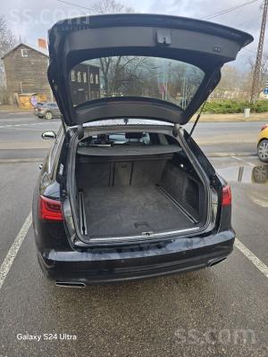 Black Audi A6 2017 in Riga, with an engine capacity of 3.00 L and mileage of 181 thousand km for 18900 €, photo 5 on AUTOMOTO.COM.LV