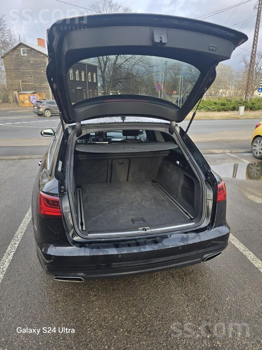 Black Audi A6 2017 in Riga, with an engine capacity of 3.00 L and mileage of 181 thousand km for 18900 €, photo 5 on AUTOMOTO.COM.LV
