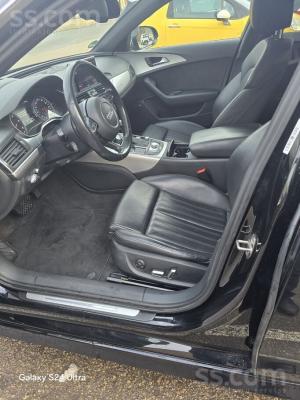 Black Audi A6 2017 in Riga, with an engine capacity of 3.00 L and mileage of 181 thousand km for 18900 €, photo 6 on AUTOMOTO.COM.LV