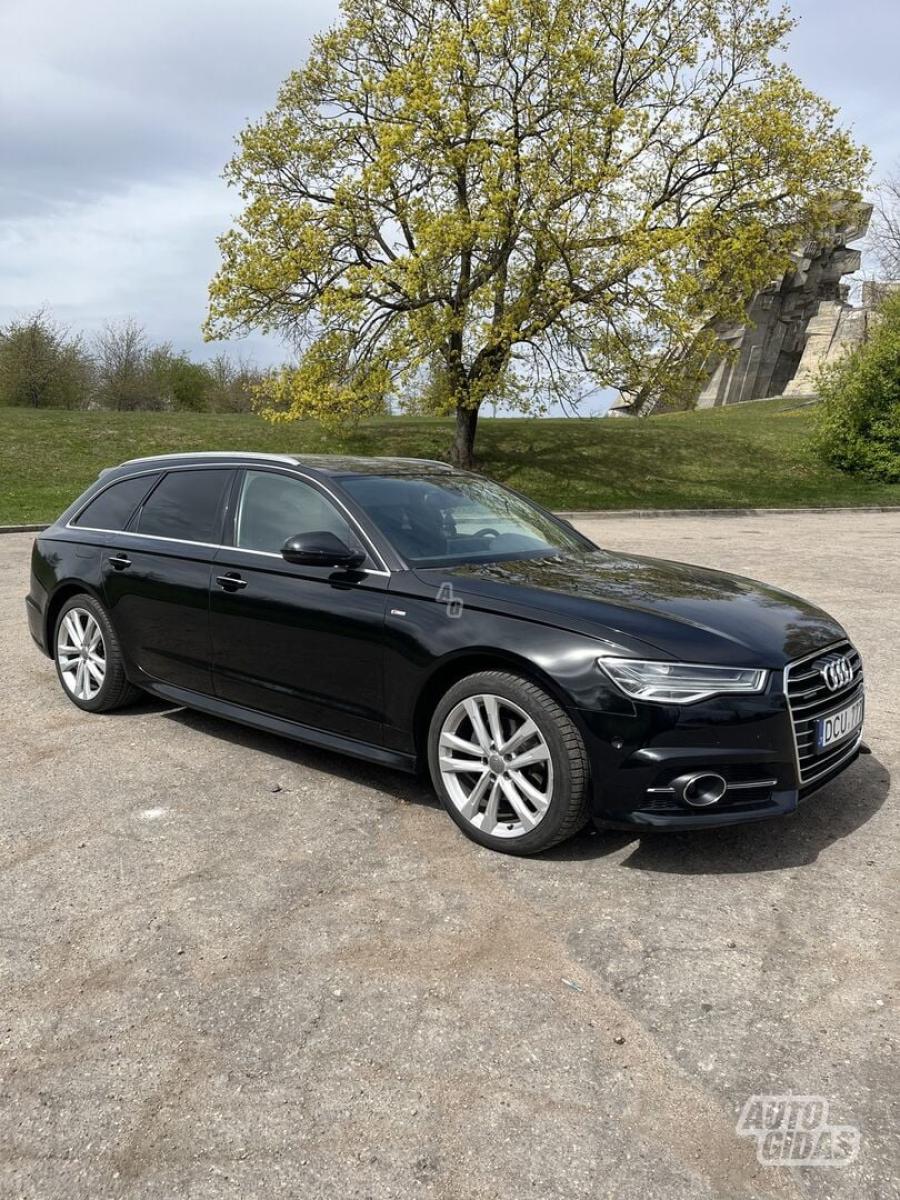Black Audi A6 2017 in Vilnius, with an engine capacity of 2.00 L and mileage of 220 thousand km for 14900 €, photo 1 on AUTOMOTO.COM.LV