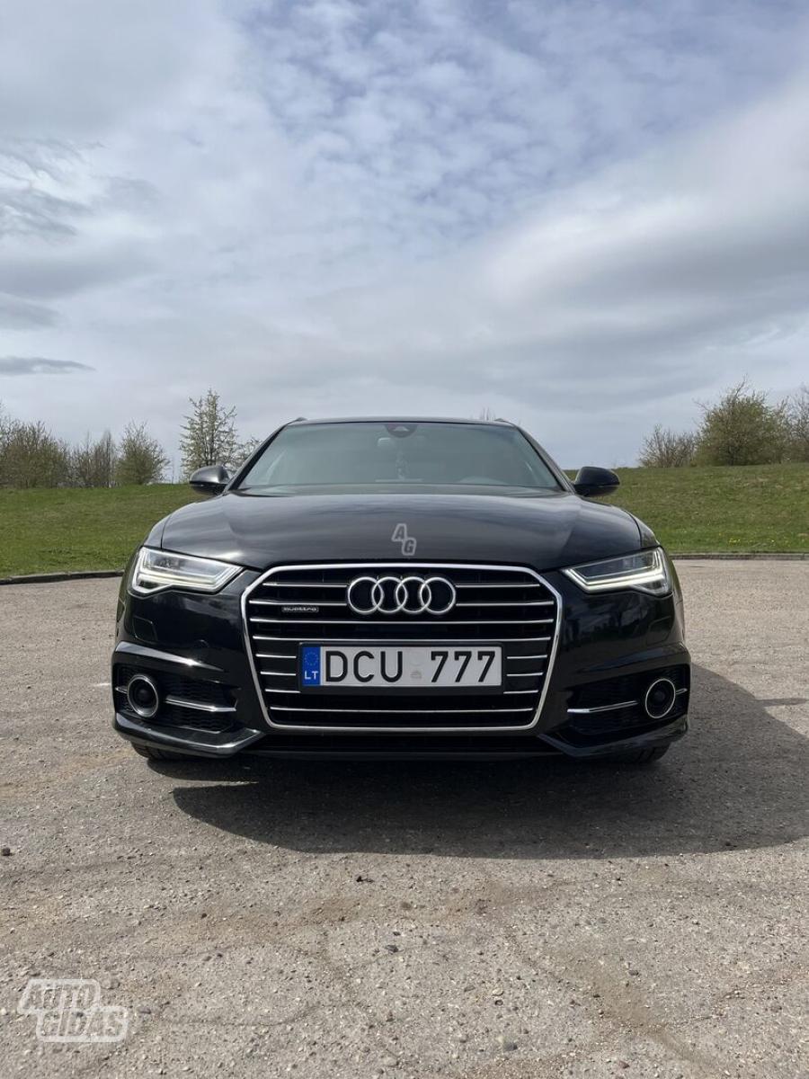 Black Audi A6 2017 in Vilnius, with an engine capacity of 2.00 L and mileage of 220 thousand km for 14900 €, photo 4 on AUTOMOTO.COM.LV