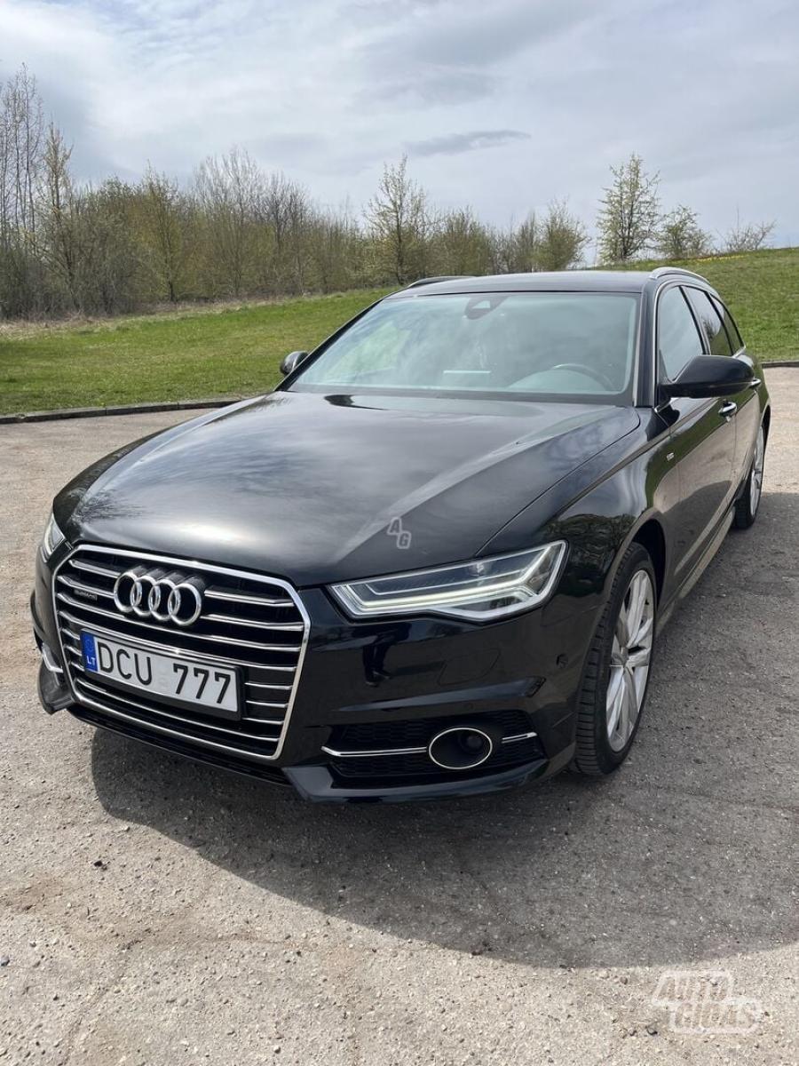 Black Audi A6 2017 in Vilnius, with an engine capacity of 2.00 L and mileage of 220 thousand km for 14900 €, photo 5 on AUTOMOTO.COM.LV