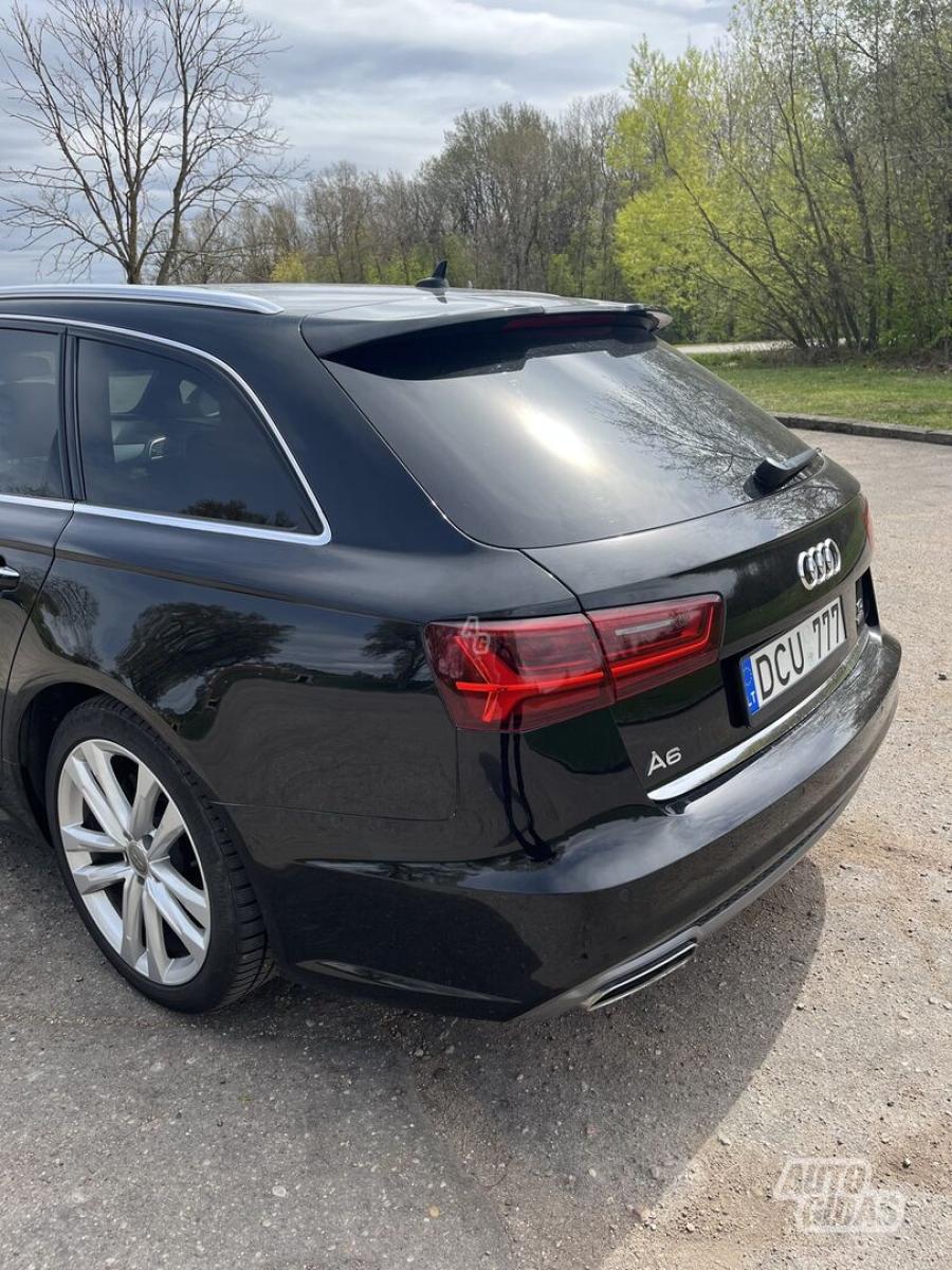 Black Audi A6 2017 in Vilnius, with an engine capacity of 2.00 L and mileage of 220 thousand km for 14900 €, photo 19 on AUTOMOTO.COM.LV