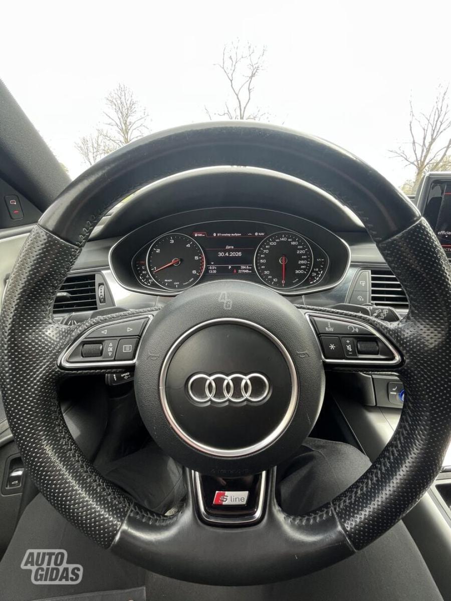 Black Audi A6 2017 in Vilnius, with an engine capacity of 2.00 L and mileage of 220 thousand km for 14900 €, photo 22 on AUTOMOTO.COM.LV