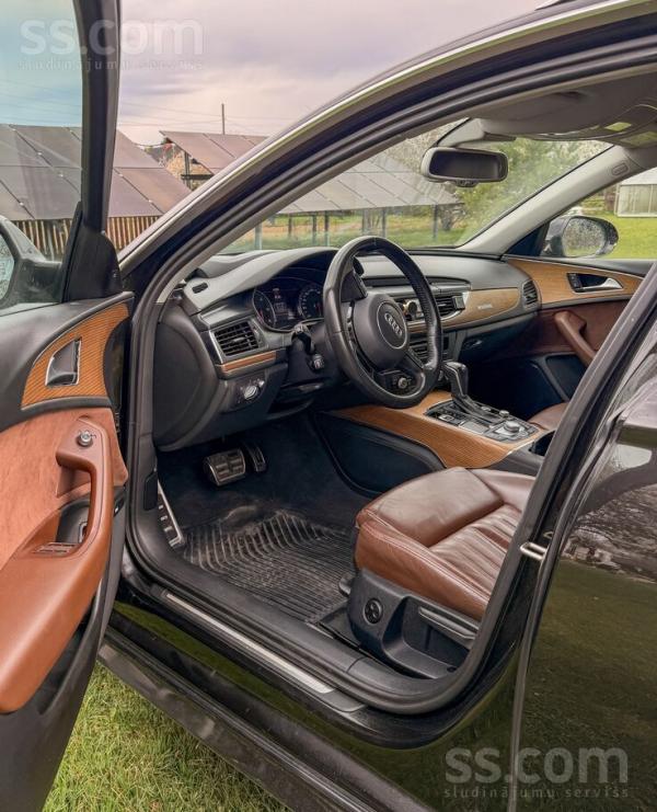 Melns Audi A6 2017 Rīga, ar dzinēja tilpumu 3.00 L un nobraukumu 264 tūkst. km par 12999 €, foto 7 vietnē AUTOMOTO.COM.LV