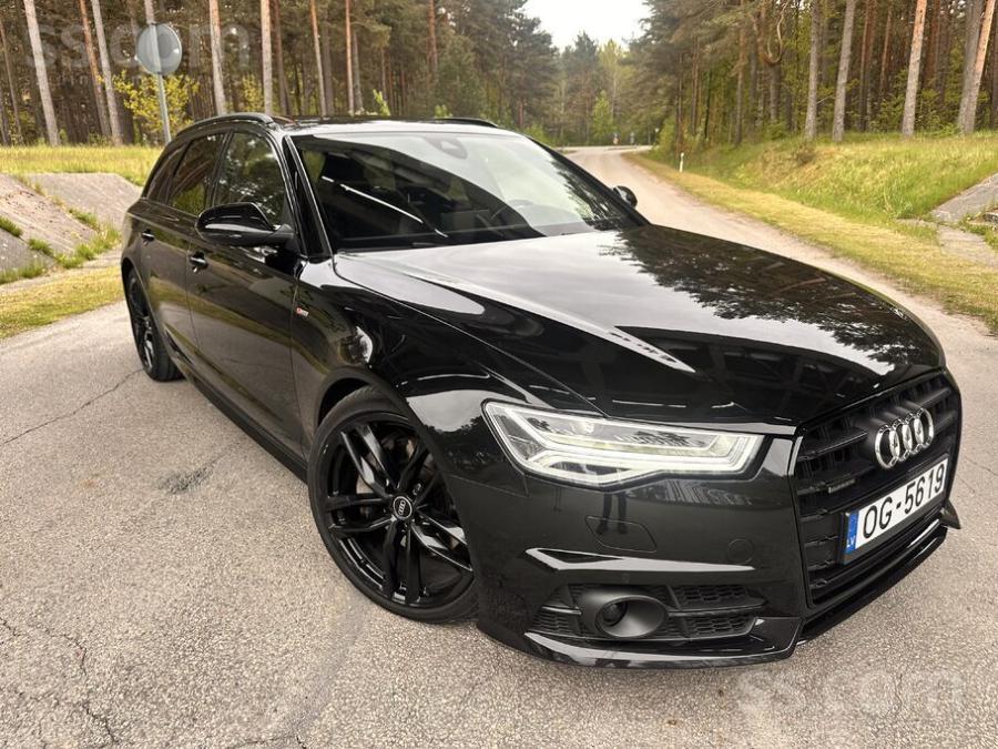 Melns Audi A6 2017 Rīga, ar dzinēja tilpumu 3.00 L un nobraukumu 214 tūkst. km par 14700 €, foto 1 vietnē AUTOMOTO.COM.LV