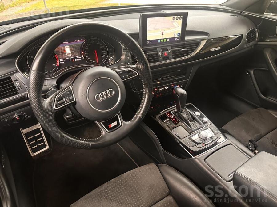 Melns Audi A6 2017 Rīga, ar dzinēja tilpumu 3.00 L un nobraukumu 214 tūkst. km par 14700 €, foto 20 vietnē AUTOMOTO.COM.LV