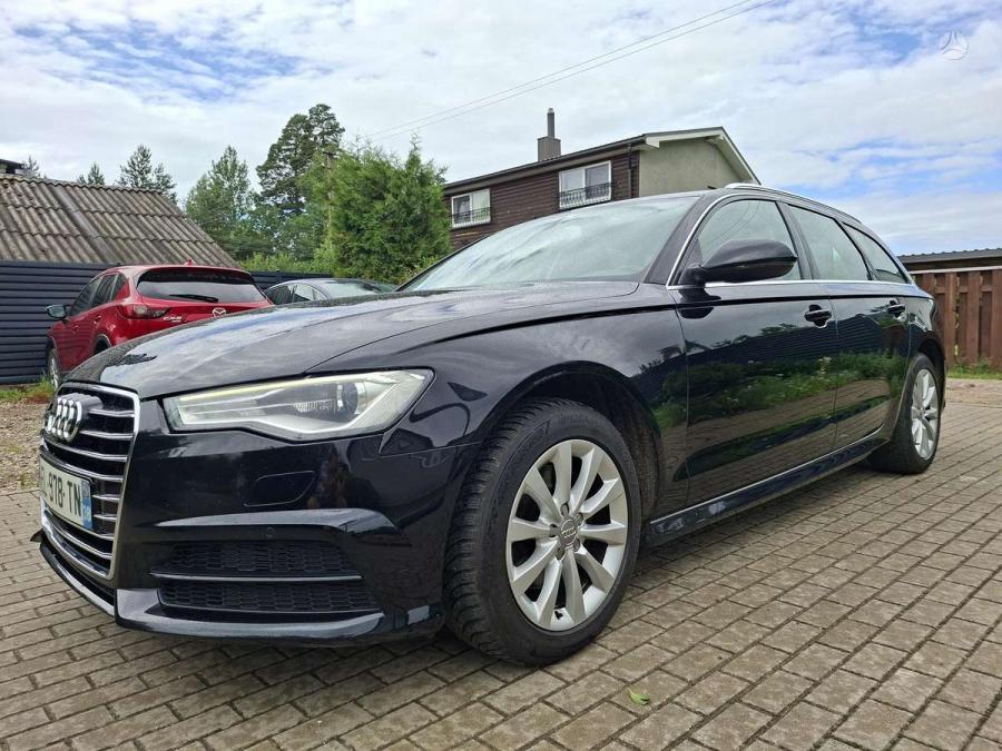 Black Audi A6 2017 in Vilnius, with an engine capacity of 1.97 L and mileage of 289 thousand km for 12150 €, photo 6 on AUTOMOTO.COM.LV