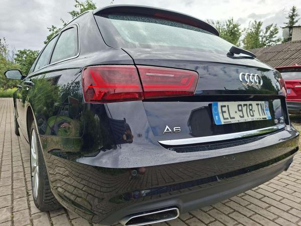 Black Audi A6 2017 in Vilnius, with an engine capacity of 1.97 L and mileage of 289 thousand km for 12150 €, photo 7 on AUTOMOTO.COM.LV