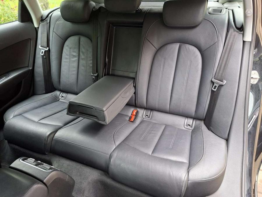 Black Audi A6 2017 in Vilnius, with an engine capacity of 1.97 L and mileage of 289 thousand km for 12150 €, photo 14 on AUTOMOTO.COM.LV