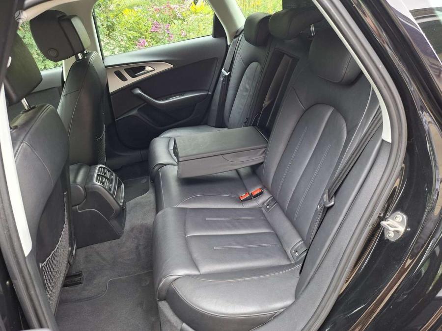 Black Audi A6 2017 in Vilnius, with an engine capacity of 1.97 L and mileage of 289 thousand km for 12150 €, photo 15 on AUTOMOTO.COM.LV