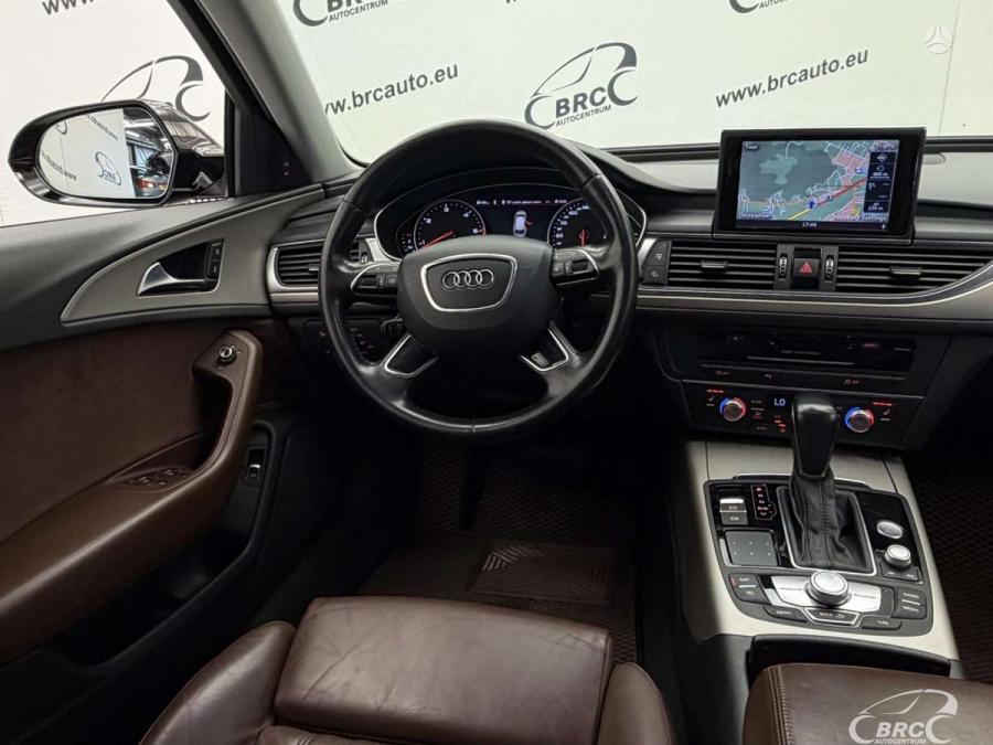 Черный Ауди А6 2017 в Вильнюс, объемом двигателя 2.97 л и пробегом 348 тыс. км за 10500 €, фото 14 на AUTOMOTO.COM.LV