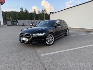 Black Audi A6 2017 in Riga, with an engine capacity of 3.00 L and mileage of 257 thousand km for 19249 €, photo  on AUTOMOTO.COM.LV