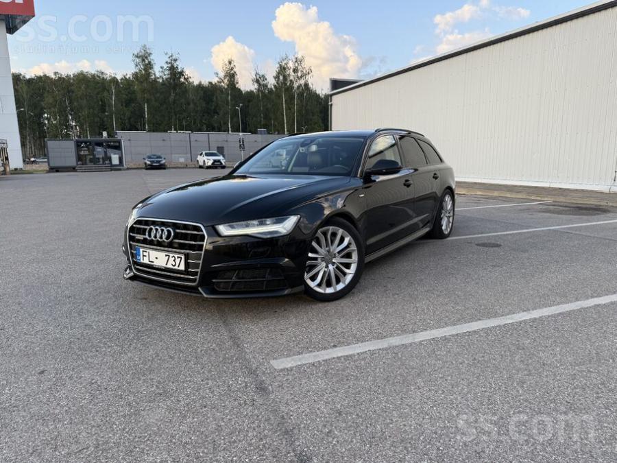 Melns Audi A6 2017 Rīga, ar dzinēja tilpumu 3.00 L un nobraukumu 257 tūkst. km par 19249 €, foto 1 vietnē AUTOMOTO.COM.LV