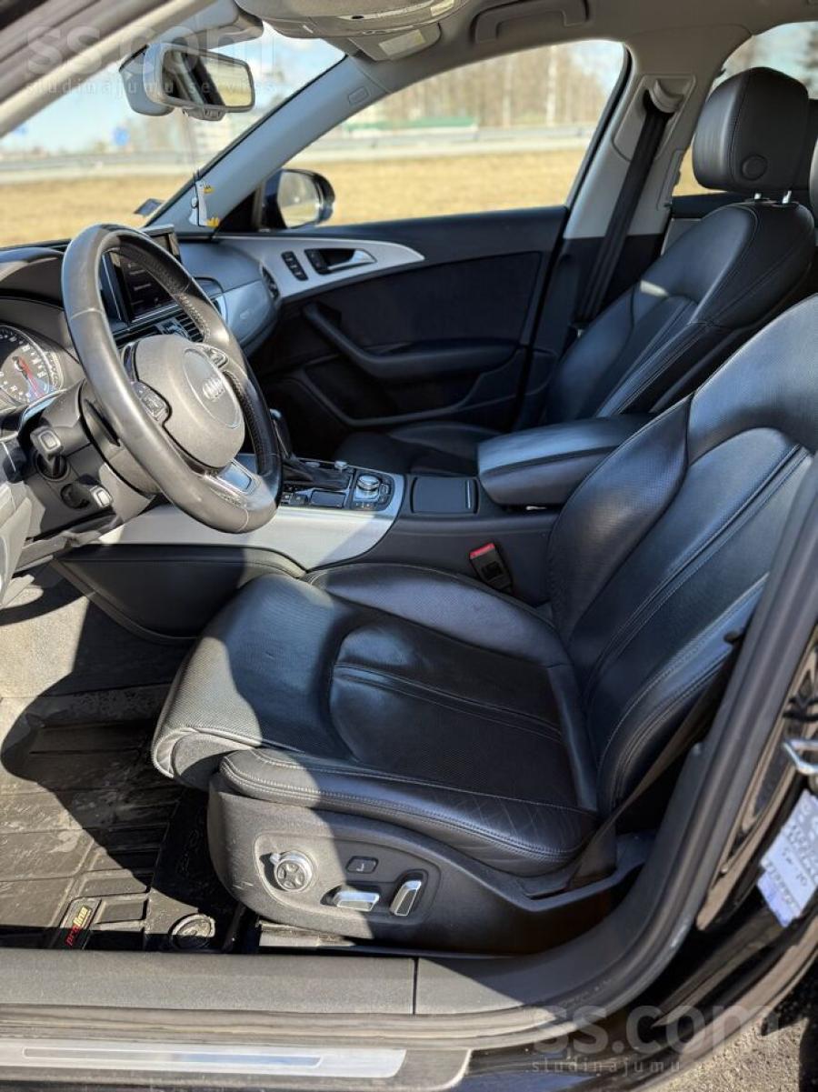 Melns Audi A6 2017 Rīga, ar dzinēja tilpumu 3.00 L un nobraukumu 257 tūkst. km par 19249 €, foto 6 vietnē AUTOMOTO.COM.LV