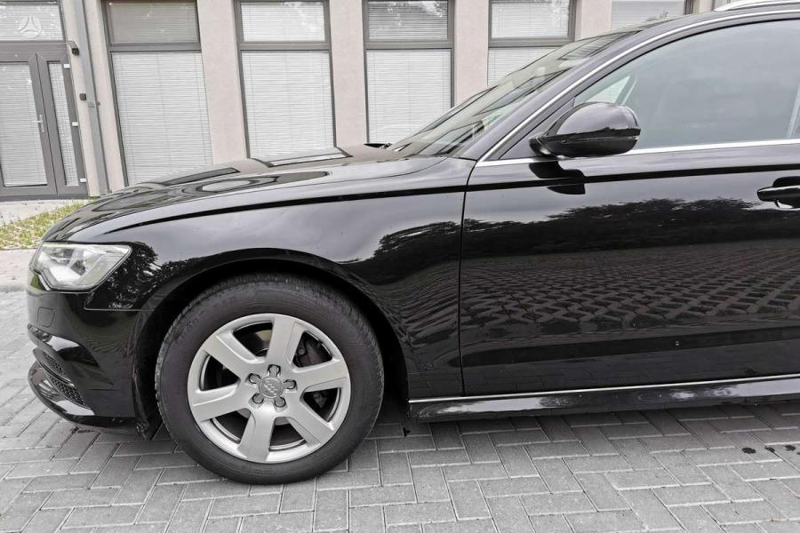 Black Audi A6 2017 in Trakai, with an engine capacity of 1.97 L and mileage of 289 thousand km for 11000 €, photo 4 on AUTOMOTO.COM.LV