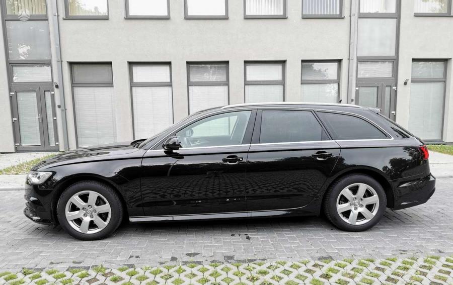 Black Audi A6 2017 in Trakai, with an engine capacity of 1.97 L and mileage of 289 thousand km for 11000 €, photo 5 on AUTOMOTO.COM.LV