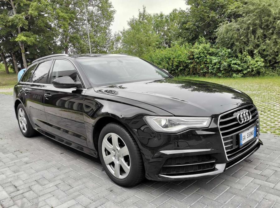 Black Audi A6 2017 in Trakai, with an engine capacity of 1.97 L and mileage of 289 thousand km for 11000 €, photo 13 on AUTOMOTO.COM.LV