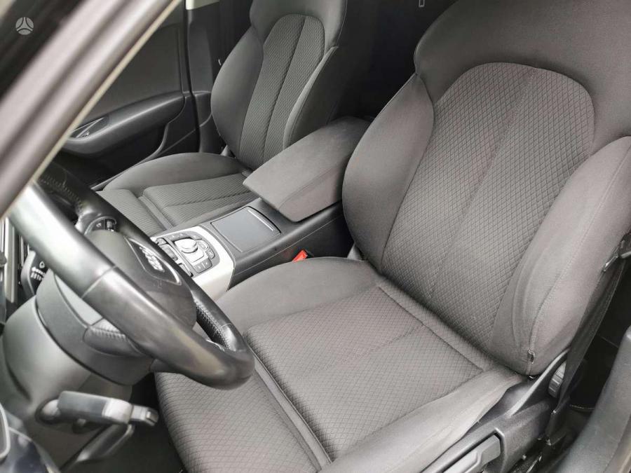 Black Audi A6 2017 in Trakai, with an engine capacity of 1.97 L and mileage of 289 thousand km for 11000 €, photo 19 on AUTOMOTO.COM.LV