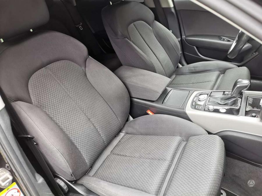Black Audi A6 2017 in Trakai, with an engine capacity of 1.97 L and mileage of 289 thousand km for 11000 €, photo 23 on AUTOMOTO.COM.LV