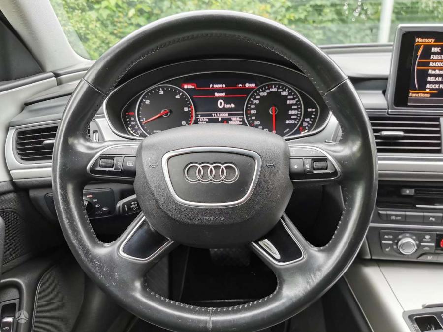 Black Audi A6 2017 in Trakai, with an engine capacity of 1.97 L and mileage of 289 thousand km for 11000 €, photo 37 on AUTOMOTO.COM.LV