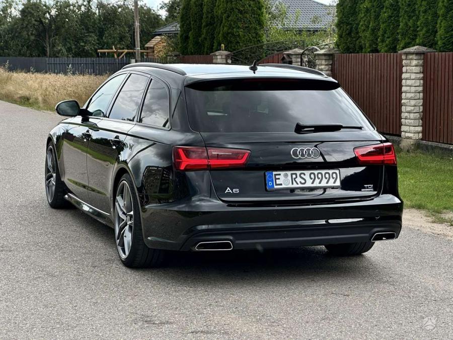 Melns Audi A6 2017 Viļņa, ar dzinēja tilpumu 2.97 L un nobraukumu 220 tūkst. km par 18350 €, foto 11 vietnē AUTOMOTO.COM.LV