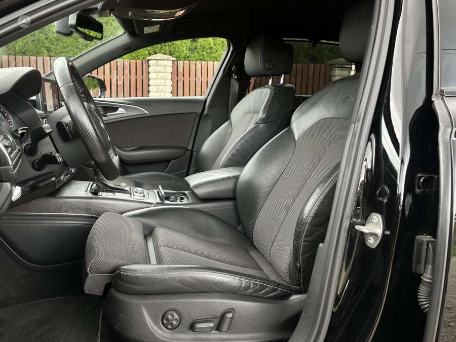 Melns Audi A6 2017 Viļņa, ar dzinēja tilpumu 2.97 L un nobraukumu 220 tūkst. km par 18350 €, foto 27 vietnē AUTOMOTO.COM.LV