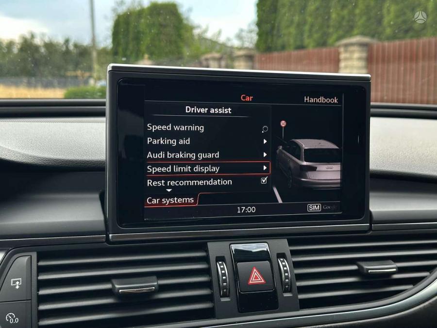 Melns Audi A6 2017 Viļņa, ar dzinēja tilpumu 2.97 L un nobraukumu 220 tūkst. km par 18350 €, foto 47 vietnē AUTOMOTO.COM.LV