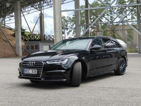 Melns Audi A6 2017 Druskininkai, ar dzinēja tilpumu 2.97 L un nobraukumu 339 tūkst. km par 13700 €, foto 3 vietnē AUTOMOTO.COM.LV