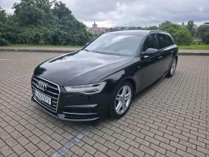 Melns Audi A6 2017 Viļņa, ar dzinēja tilpumu 2.00 L un nobraukumu 260 tūkst. km par 13900 €, foto  vietnē AUTOMOTO.COM.LV