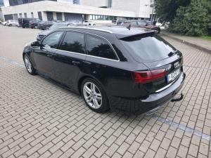 Black Audi A6 2017 in Vilnius, with an engine capacity of 2.00 L and mileage of 260 thousand km for 13900 €, photo 4 on AUTOMOTO.COM.LV