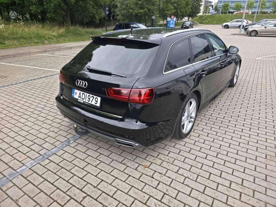 Black Audi A6 2017 in Vilnius, with an engine capacity of 2.00 L and mileage of 260 thousand km for 13900 €, photo 8 on AUTOMOTO.COM.LV